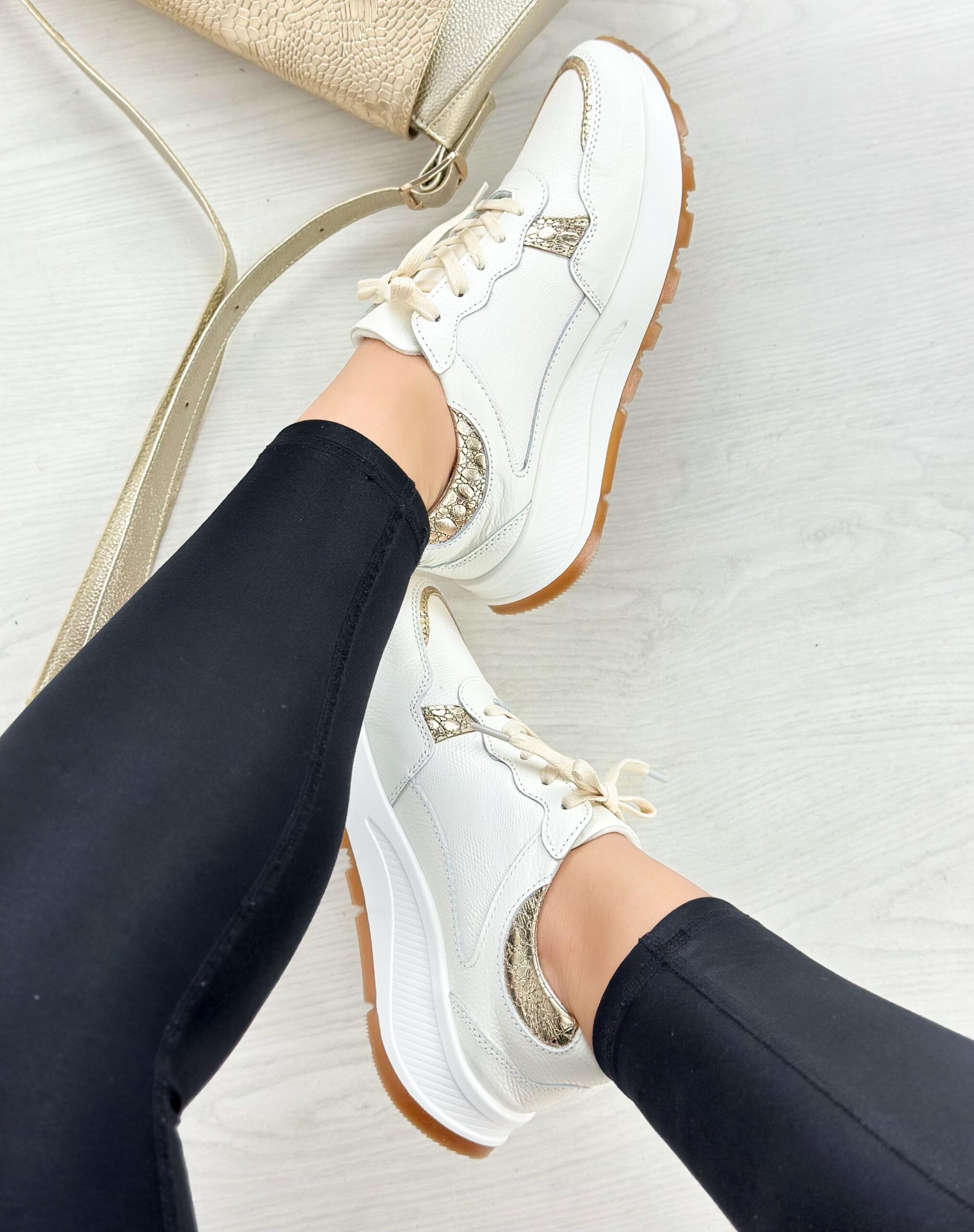 Tenis Talco x Dorado (640) sharith Elegancia y Confort