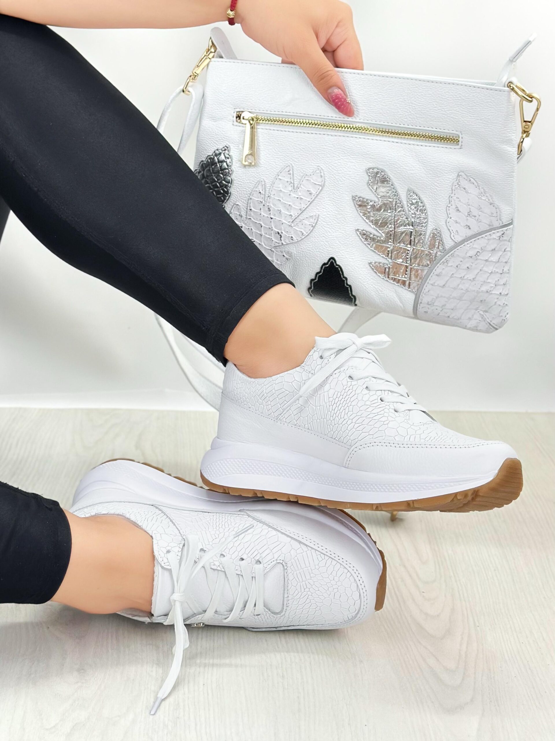 Tenis Blanco Baltimore (699)sharith Elegancia y Confort